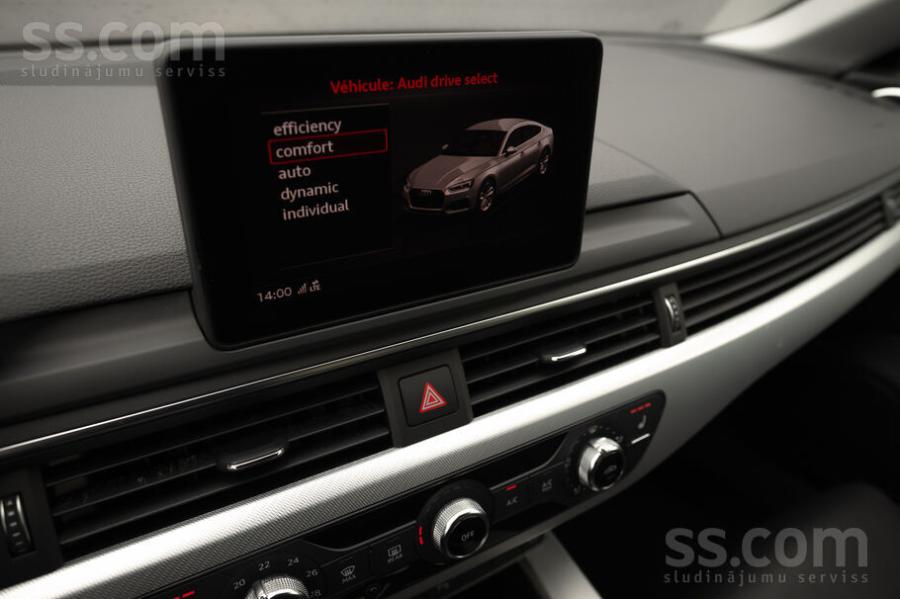 Melns Audi A5 2018 Jelgava, ar dzinēja tilpumu 2.00 L un nobraukumu 210 tūkst. km par 17500 €, foto 16 vietnē AUTOMOTO.COM.LV