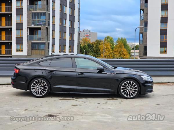 Melns Audi A5 2018 Tallina, ar dzinēja tilpumu 2.00 L un nobraukumu 263 tūkst. km par 17998 €, foto 8 vietnē AUTOMOTO.COM.LV