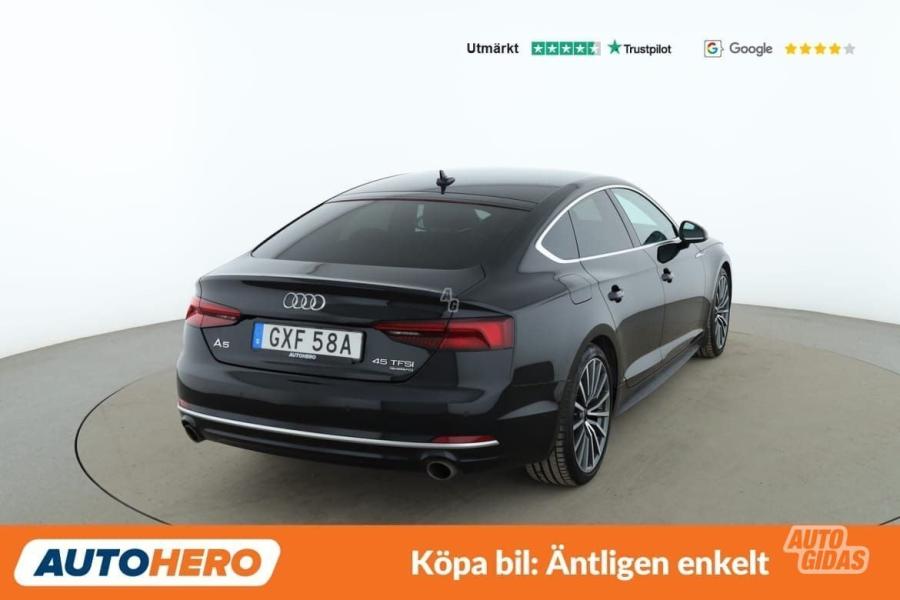 Melns Audi A5 2019 Kauņa, ar dzinēja tilpumu 0.00 L un nobraukumu 90 tūkst. km par 30103 €, foto 3 vietnē AUTOMOTO.COM.LV