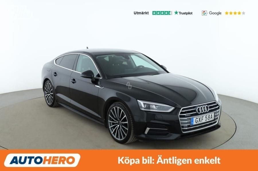 Melns Audi A5 2019 Kauņa, ar dzinēja tilpumu 0.00 L un nobraukumu 90 tūkst. km par 30103 €, foto 4 vietnē AUTOMOTO.COM.LV