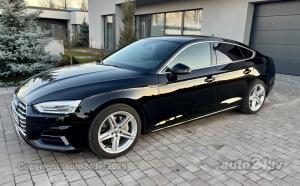 Melns Audi A5 2019 Pērnava, ar dzinēja tilpumu 2.00 L un nobraukumu 156 tūkst. km par 19400 €, foto  vietnē AUTOMOTO.COM.LV