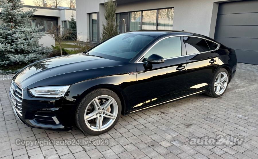 Melns Audi A5 2019 Pērnava, ar dzinēja tilpumu 2.00 L un nobraukumu 156 tūkst. km par 19400 €, foto 1 vietnē AUTOMOTO.COM.LV