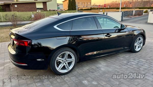 Melns Audi A5 2019 Pērnava, ar dzinēja tilpumu 2.00 L un nobraukumu 156 tūkst. km par 19400 €, foto 4 vietnē AUTOMOTO.COM.LV