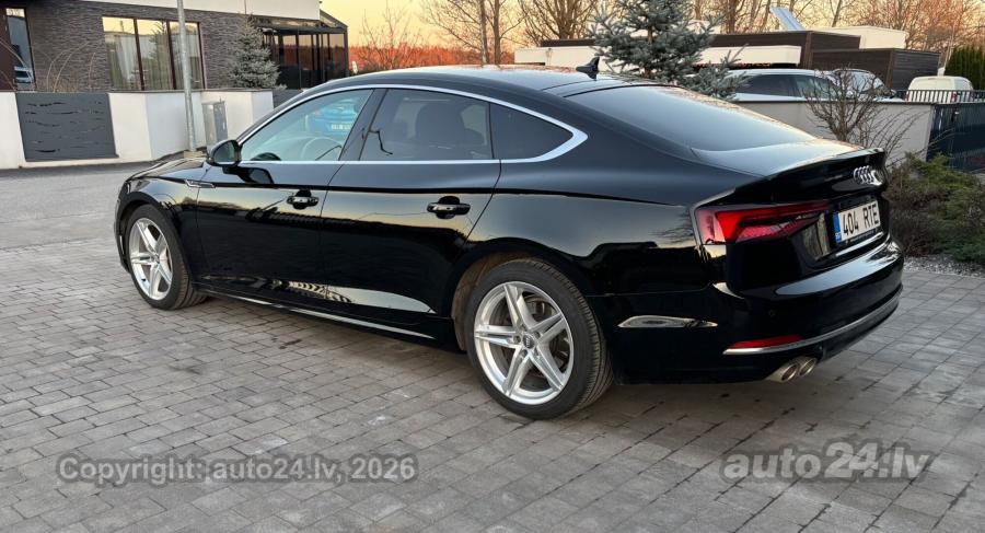 Melns Audi A5 2019 Pērnava, ar dzinēja tilpumu 2.00 L un nobraukumu 156 tūkst. km par 19400 €, foto 6 vietnē AUTOMOTO.COM.LV