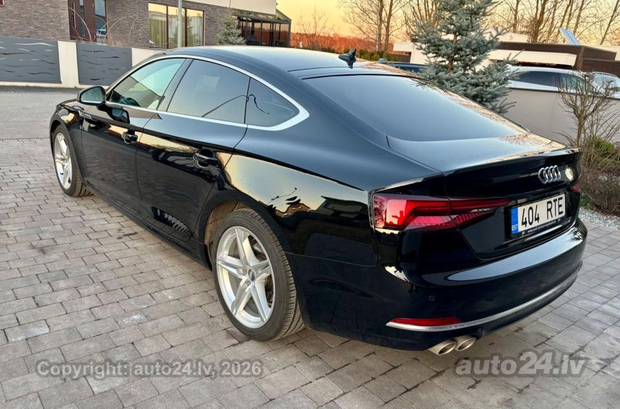 Melns Audi A5 2019 Pērnava, ar dzinēja tilpumu 2.00 L un nobraukumu 156 tūkst. km par 19400 €, foto 7 vietnē AUTOMOTO.COM.LV