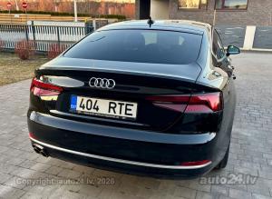 Melns Audi A5 2019 Pērnava, ar dzinēja tilpumu 2.00 L un nobraukumu 156 tūkst. km par 19400 €, foto 9 vietnē AUTOMOTO.COM.LV