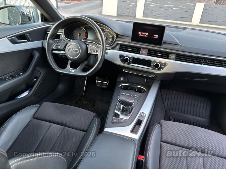 Melns Audi A5 2019 Pērnava, ar dzinēja tilpumu 2.00 L un nobraukumu 156 tūkst. km par 19400 €, foto 11 vietnē AUTOMOTO.COM.LV