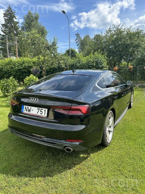 Melns Audi A5 2019 Rīga, ar dzinēja tilpumu 2.00 L un nobraukumu 146 tūkst. km par 20500 €, foto 3 vietnē AUTOMOTO.COM.LV