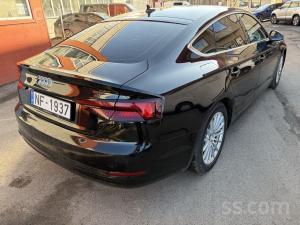 Black Audi A5 2019 in Riga, with an engine capacity of 2.00 L and mileage of 192 thousand km for 16500 €, photo 4 on AUTOMOTO.COM.LV