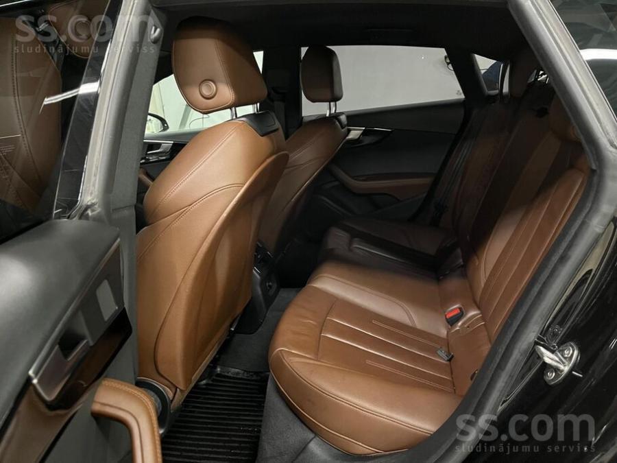 Black Audi A5 2019 in Riga, with an engine capacity of 2.00 L and mileage of 192 thousand km for 16500 €, photo 8 on AUTOMOTO.COM.LV