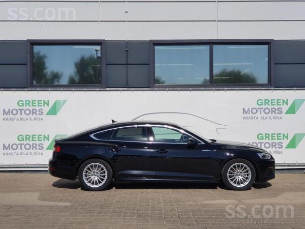 Black Audi A5 2019 in Riga, with an engine capacity of 2.00 L and mileage of 178 thousand km for 18900 €, photo 4 on AUTOMOTO.COM.LV