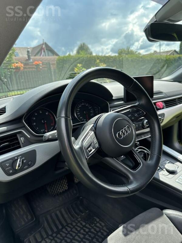 Black Audi A5 2019 in Riga, with an engine capacity of 2.00 L and mileage of 146 thousand km for 20000 €, photo 9 on AUTOMOTO.COM.LV