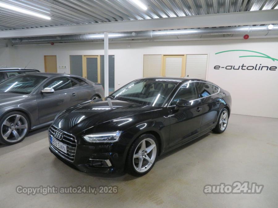Black Audi A5 2019 in Tallinn, with an engine capacity of 2.00 L and mileage of 108 thousand km for 18000 €, photo 1 on AUTOMOTO.COM.LV
