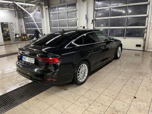 Black Audi A5 2019 in Riga, with an engine capacity of 2.00 L and mileage of 194 thousand km for 16100 €, photo 4 on AUTOMOTO.COM.LV