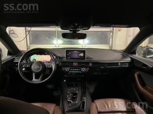 Black Audi A5 2019 in Riga, with an engine capacity of 2.00 L and mileage of 194 thousand km for 16100 €, photo 8 on AUTOMOTO.COM.LV