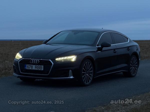 Black Audi A5 2020 in Parnu, with an engine capacity of 2.00 L and mileage of 119 thousand km for 28000 €, photo 2 on AUTOMOTO.COM.LV