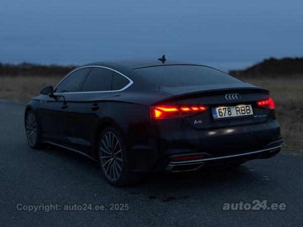 Black Audi A5 2020 in Parnu, with an engine capacity of 2.00 L and mileage of 119 thousand km for 28000 €, photo 3 on AUTOMOTO.COM.LV