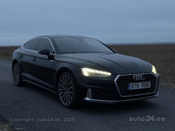 Black Audi A5 2020 in Parnu, with an engine capacity of 2.00 L and mileage of 119 thousand km for 28000 €, photo 6 on AUTOMOTO.COM.LV