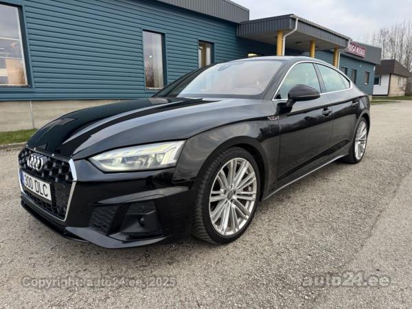 Black Audi A5 2020 in Rapla, with an engine capacity of 3.00 L and mileage of 202 thousand km for 28500 €, photo 1 on AUTOMOTO.COM.LV