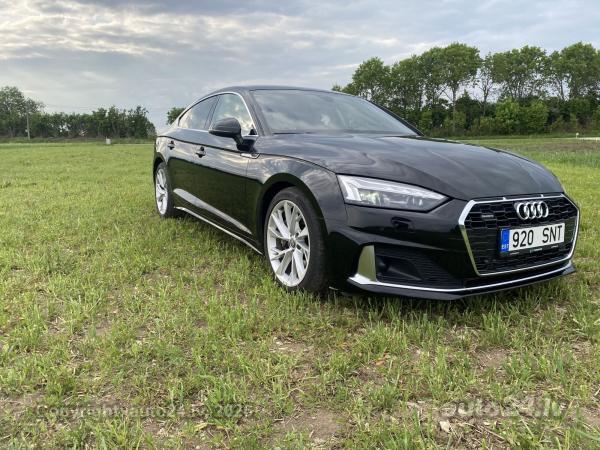 Melns Audi A5 2020 Tallina, ar dzinēja tilpumu 2.00 L un nobraukumu 74 tūkst. km par 29999 €, foto 2 vietnē AUTOMOTO.COM.LV