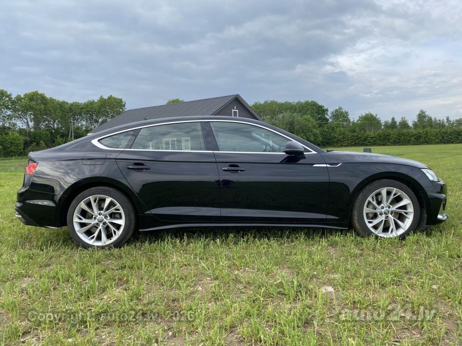 Melns Audi A5 2020 Tallina, ar dzinēja tilpumu 2.00 L un nobraukumu 74 tūkst. km par 29999 €, foto 5 vietnē AUTOMOTO.COM.LV