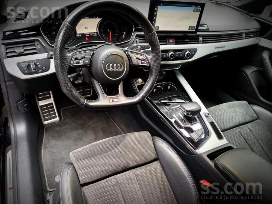 Melns Audi A5 2020 Rīga, ar dzinēja tilpumu 2.00 L un nobraukumu 181 tūkst. km par 24444 €, foto 17 vietnē AUTOMOTO.COM.LV