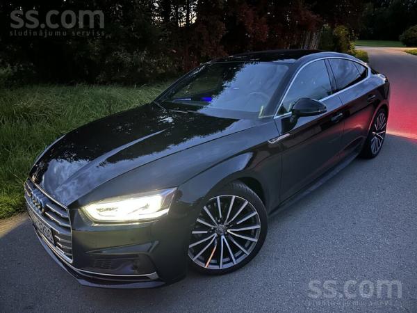 Black Audi A5 2020 in Ludza, with an engine capacity of 2.00 L and mileage of 209 thousand km for 17400 €, photo 5 on AUTOMOTO.COM.LV