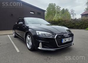 Black Audi A5 2021 in Riga, with an engine capacity of 3.00 L and mileage of 0 thousand km for 29900 €, photo 3 on AUTOMOTO.COM.LV