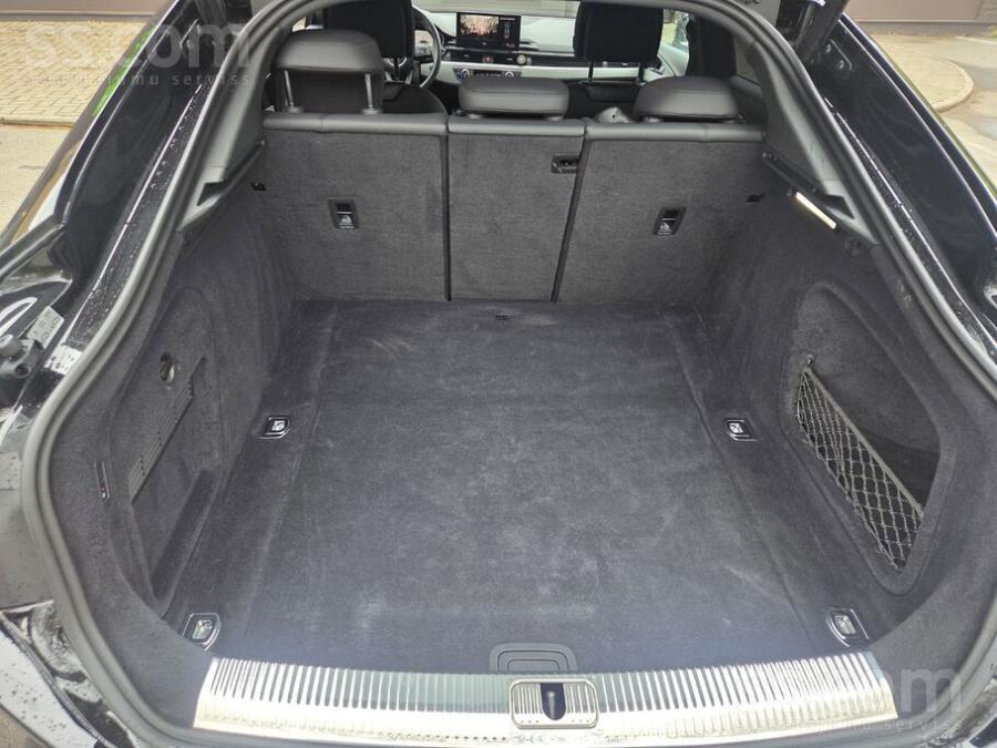 Black Audi A5 2021 in Riga, with an engine capacity of 3.00 L and mileage of 0 thousand km for 29900 €, photo 6 on AUTOMOTO.COM.LV