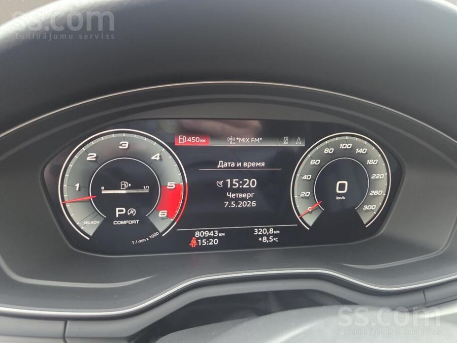 Black Audi A5 2021 in Riga, with an engine capacity of 3.00 L and mileage of 0 thousand km for 29900 €, photo 14 on AUTOMOTO.COM.LV