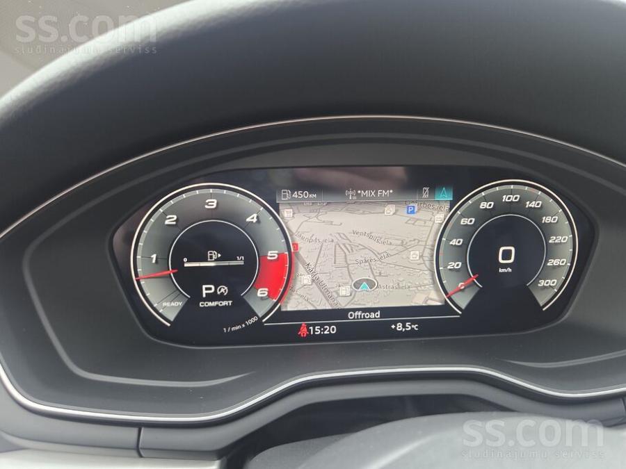 Black Audi A5 2021 in Riga, with an engine capacity of 3.00 L and mileage of 0 thousand km for 29900 €, photo 15 on AUTOMOTO.COM.LV