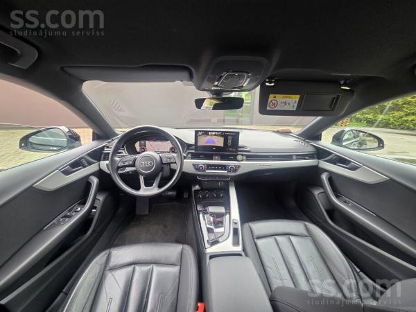 Black Audi A5 2021 in Riga, with an engine capacity of 3.00 L and mileage of 0 thousand km for 29900 €, photo 8 on AUTOMOTO.COM.LV