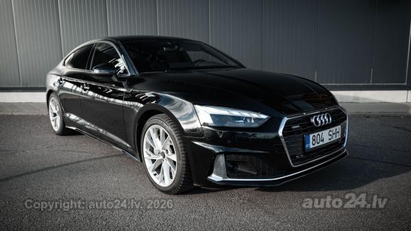 Black Audi A5 2021 in Tallinn, with an engine capacity of 2.00 L and mileage of 120 thousand km for 30500 €, photo 6 on AUTOMOTO.COM.LV