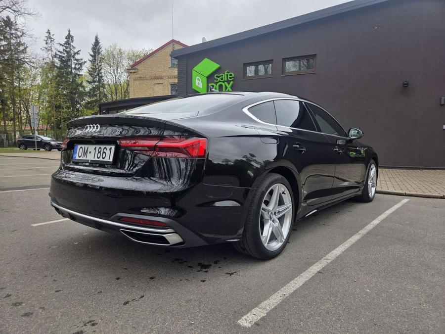 Черный Ауди А5 2021 в Рига, объемом двигателя 3.00 л и пробегом 80 тыс. км за 29900 €, фото 5 на AUTOMOTO.COM.LV