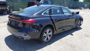 Melns Audi A5 2025 Kauņa, ar dzinēja tilpumu 2.00 L un nobraukumu 12 tūkst. km par 15490 €, foto  vietnē AUTOMOTO.COM.LV