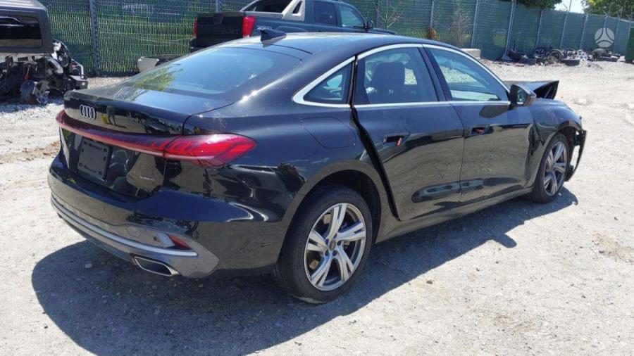 Melns Audi A5 2025 Kauņa, ar dzinēja tilpumu 2.00 L un nobraukumu 12 tūkst. km par 15490 €, foto 1 vietnē AUTOMOTO.COM.LV