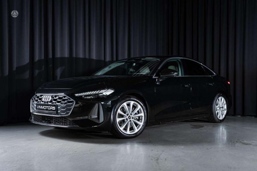 Melns Audi A5 2025 Viļņa, ar dzinēja tilpumu 1.97 L un nobraukumu 15 tūkst. km par 44999 €, foto 1 vietnē AUTOMOTO.COM.LV