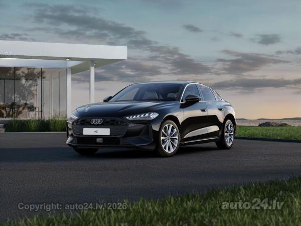 Melns Audi A5 2026 Tallina, ar dzinēja tilpumu 2.00 L un nobraukumu 10 tūkst. km par 47900 €, foto 1 vietnē AUTOMOTO.COM.LV