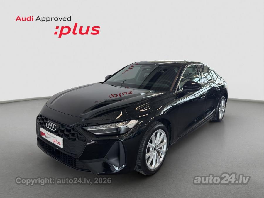 Melns Audi A5 2026 Tallina, ar dzinēja tilpumu 2.00 L un nobraukumu 7 tūkst. km par 41400 €, foto 1 vietnē AUTOMOTO.COM.LV