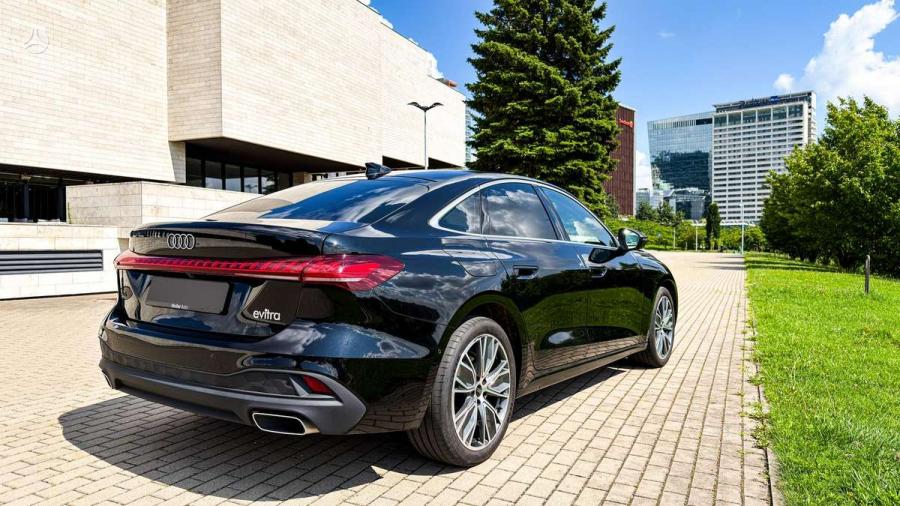 Black Audi A5 2026 in Vilnius, with an engine capacity of 1.98 L and mileage of 22 thousand km for 38300 €, photo 4 on AUTOMOTO.COM.LV