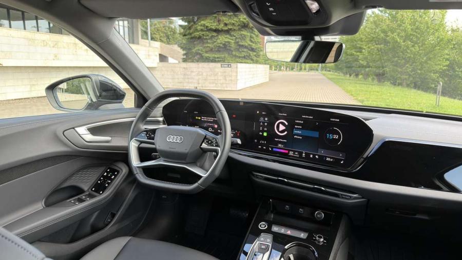 Black Audi A5 2026 in Vilnius, with an engine capacity of 1.98 L and mileage of 22 thousand km for 38300 €, photo 8 on AUTOMOTO.COM.LV