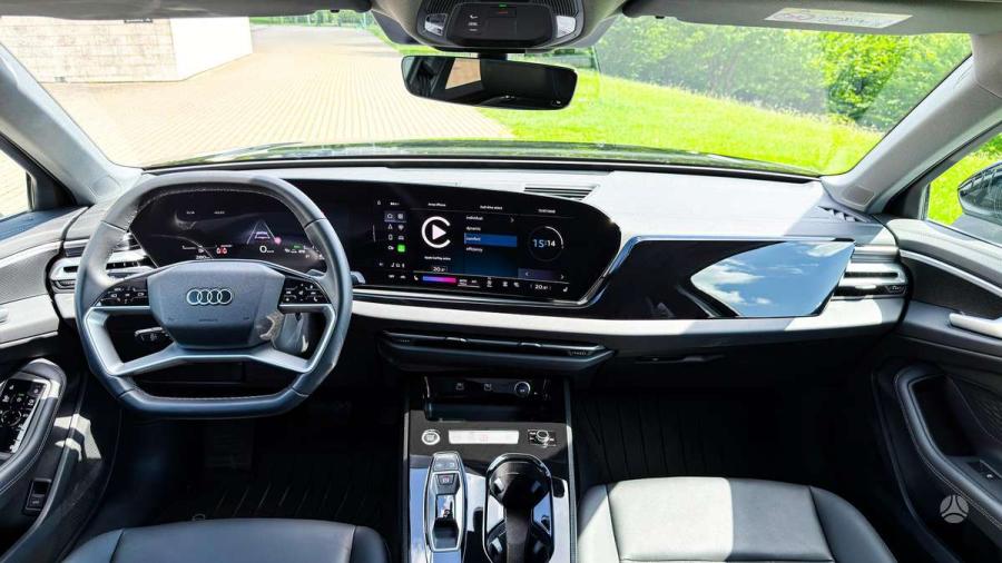 Black Audi A5 2026 in Vilnius, with an engine capacity of 1.98 L and mileage of 22 thousand km for 38300 €, photo 9 on AUTOMOTO.COM.LV