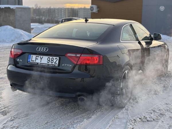Melns Audi A5 2008 Utena, ar dzinēja tilpumu 2.70 L un nobraukumu 300 tūkst. km par 3199 €, foto 4 vietnē AUTOMOTO.COM.LV