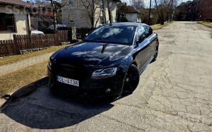 Black Audi A5 2009 in Cesis, with an engine capacity of 3.00 L and mileage of 336 thousand km for 9500 €, photo 4 on AUTOMOTO.COM.LV