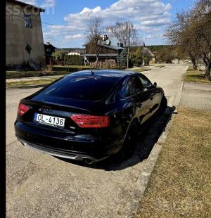 Black Audi A5 2009 in Cesis, with an engine capacity of 3.00 L and mileage of 336 thousand km for 9500 €, photo 7 on AUTOMOTO.COM.LV