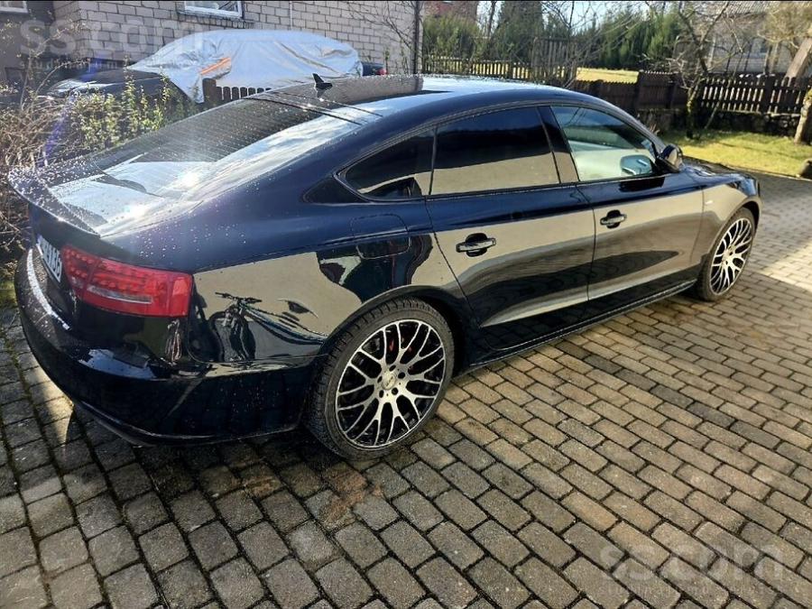 Black Audi A5 2009 in Cesis, with an engine capacity of 3.00 L and mileage of 336 thousand km for 9500 €, photo 17 on AUTOMOTO.COM.LV