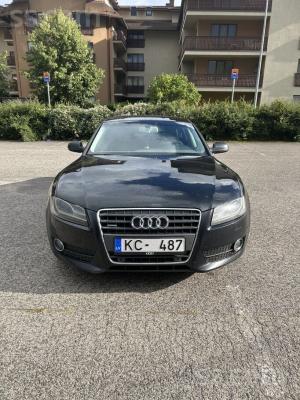 Black Audi A5 2009 in Riga, with an engine capacity of 2.00 L and mileage of 343 thousand km for 6250 €, photo  on AUTOMOTO.COM.LV
