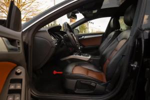 Black Audi A5 2009 in Jelgava, with an engine capacity of 2.70 L and mileage of 240 thousand km for 8900 €, photo 9 on AUTOMOTO.COM.LV