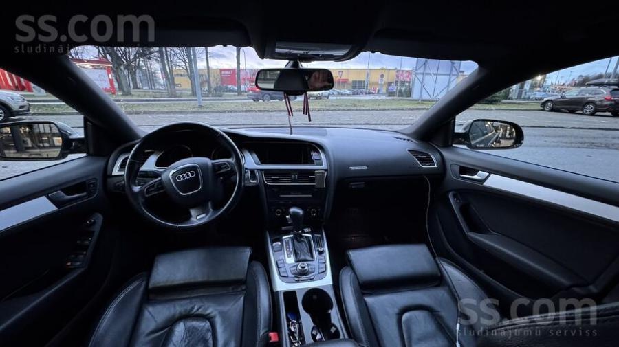 Melns Audi A5 2010 Rīga, ar dzinēja tilpumu 3.00 L un nobraukumu 325 tūkst. km par 7500 €, foto 14 vietnē AUTOMOTO.COM.LV