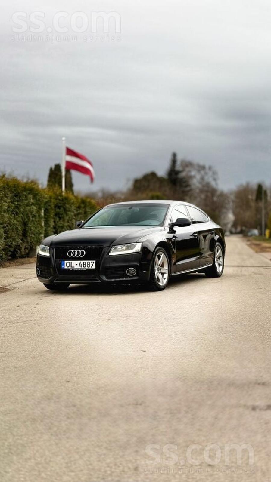 Melns Audi A5 2010 Rīga, ar dzinēja tilpumu 3.00 L un nobraukumu 308 tūkst. km par 7399 €, foto 3 vietnē AUTOMOTO.COM.LV